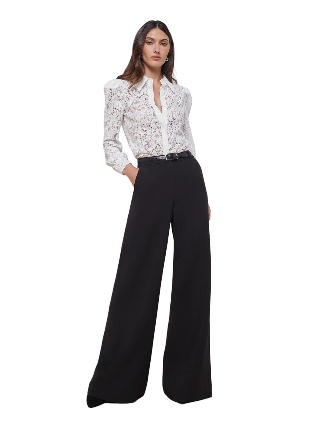 Pilar Wide-Leg Pant - Black – Shop Yu Fashion