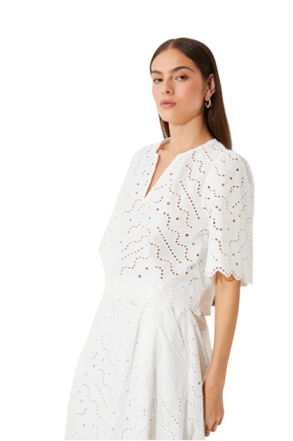 Liam Top - Blanc Casse – Shop Yu Fashion