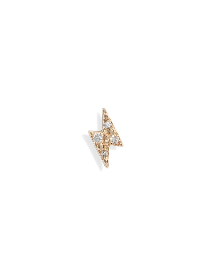 Aztec Mini Lightning Bolt Stud – Shop Yu Fashion